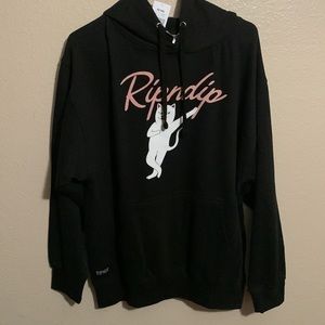 Ripndip | Jackets & Coats | Ripndip Black Hoodie Never Been Worn Tags ...